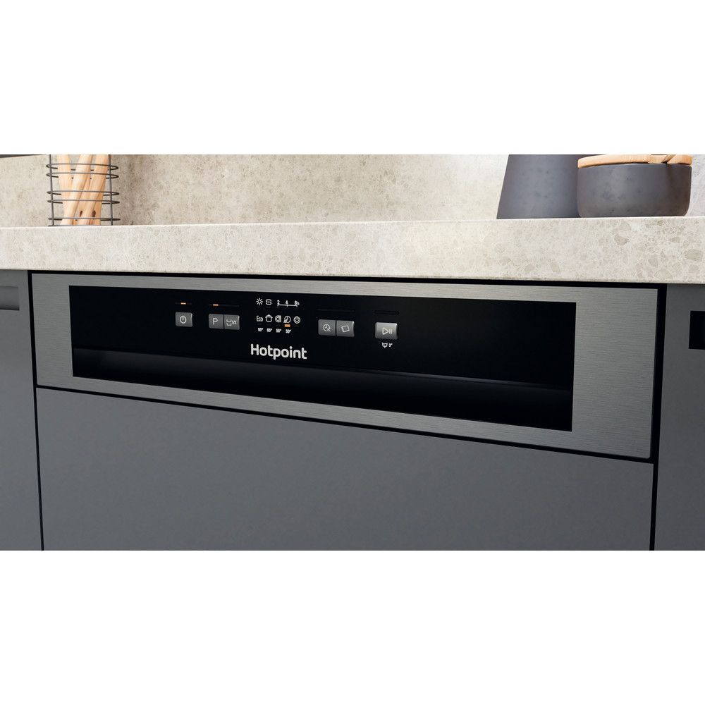 Hotpoint H3BL626XUK Semi-Integrated Dishwasher – 14 Place Settings ...