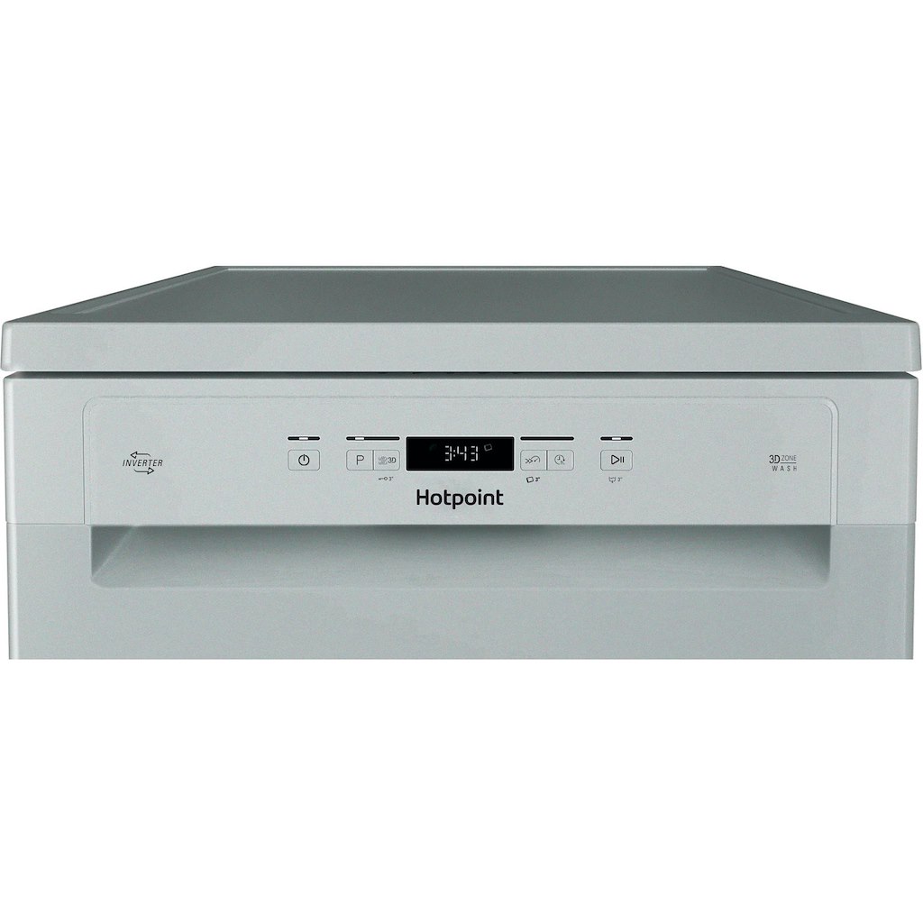Hotpoint H3FC14BN7ASUK Freestanding Full-Size Dishwasher – Silver – 14 ...