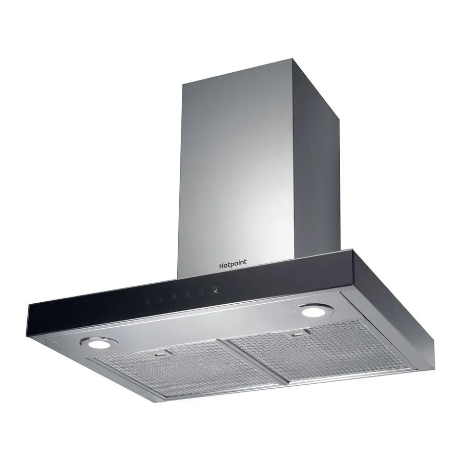 Hotpoint PHBS68FLTIX1 60 cm Chimney Cooker Hood – Stainless Steel ...