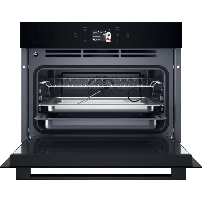 Hotpoint HCS9A9PHTSBA Built-In Compact Steam Oven – Black – Empire Electro