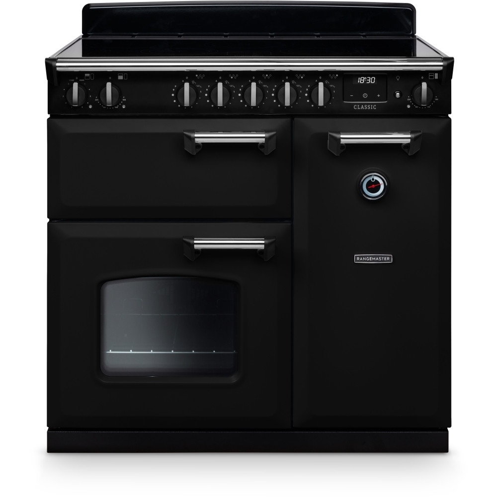 Rangemaster CL90EIPGBL/CM1 Classic 90cm Induction Range Cooker – Gloss ...