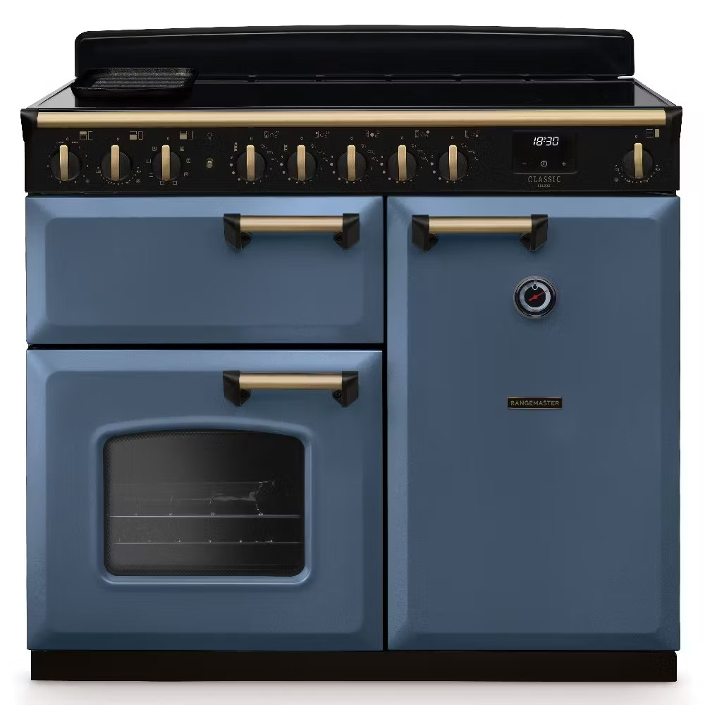 Rangemaster CLDL90EIPSTB/AB1 Classic Deluxe 90cm Induction Range Cooker ...