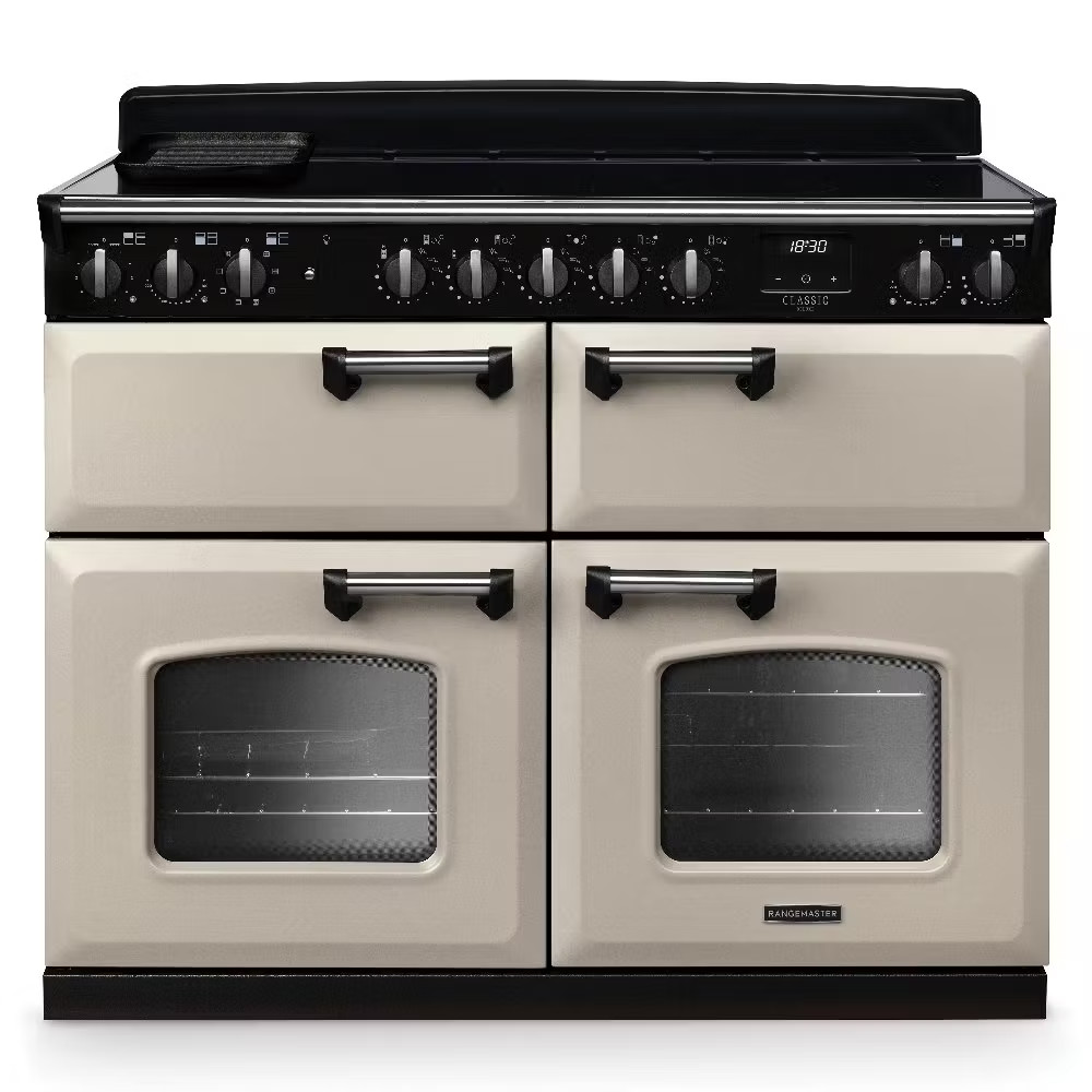 Rangemaster CLDLB110EIPPCR/CM1 Classic Deluxe 110cm Induction Range ...