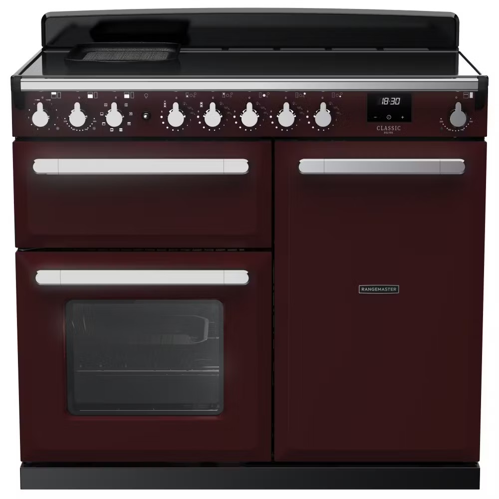 Rangemaster ESDL100EIBOR/CM1 Estel Deluxe 100cm Induction Range Cooker ...