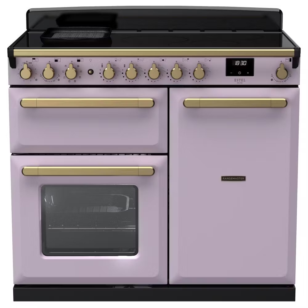 Rangemaster ESDL100EIPHTH/AB1 Estel Deluxe 100cm Induction Range Cooker ...