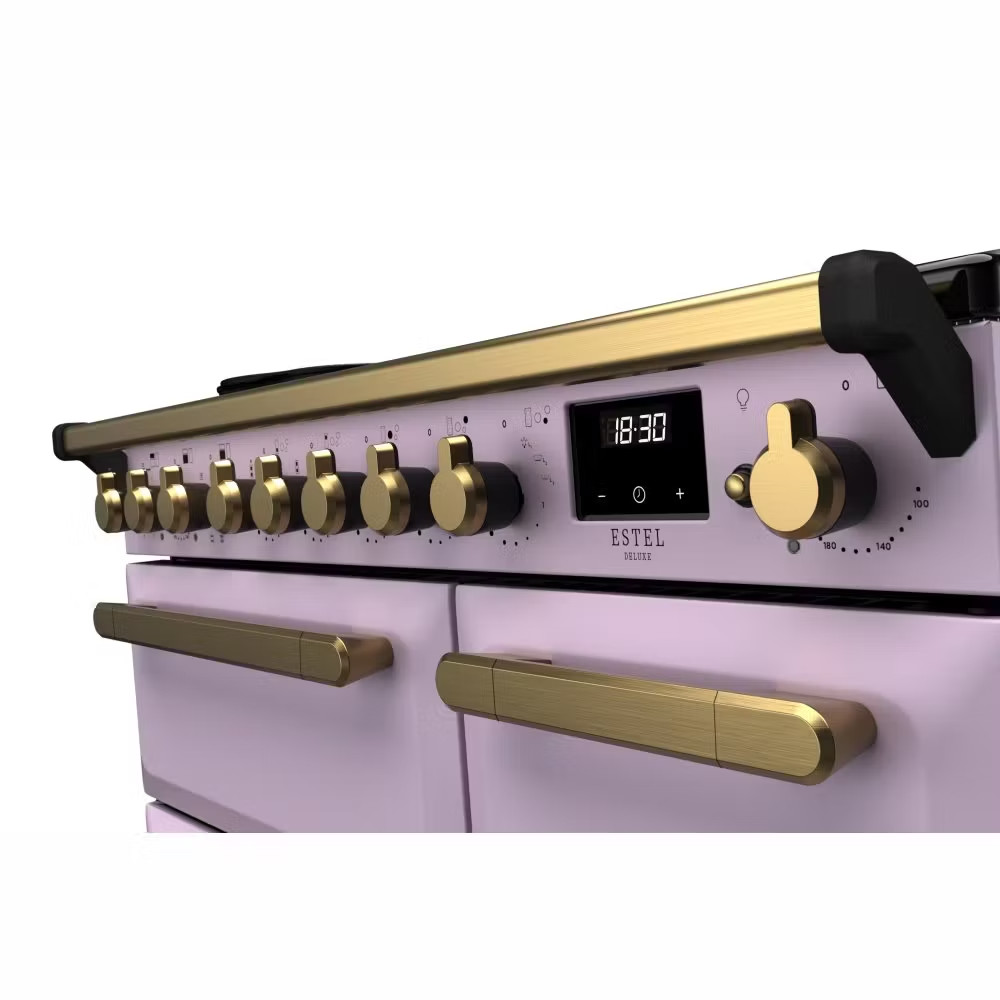 Rangemaster ESDL90EIPHTH/AB1 Estel Deluxe 90cm Induction Range Cooker ...