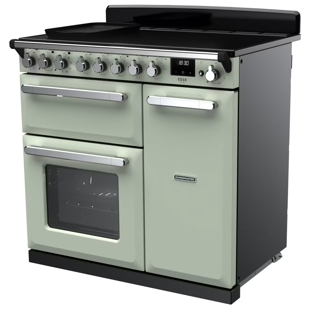Rangemaster ESDL90EIPMNT/CM1 Estel Deluxe 90cm Induction Range Cooker ...