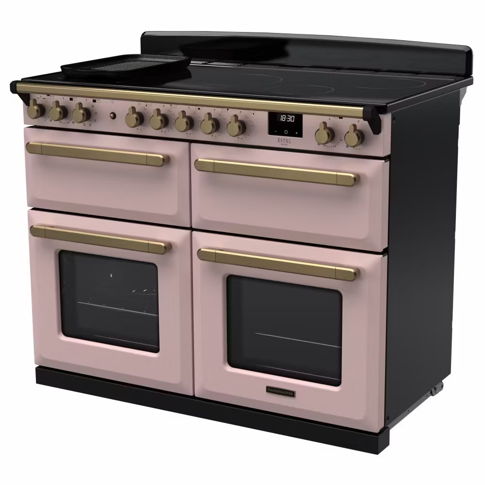 Rangemaster ESDLB110EIPPPK/AB1 Estel Deluxe BC 110cm Induction Range ...