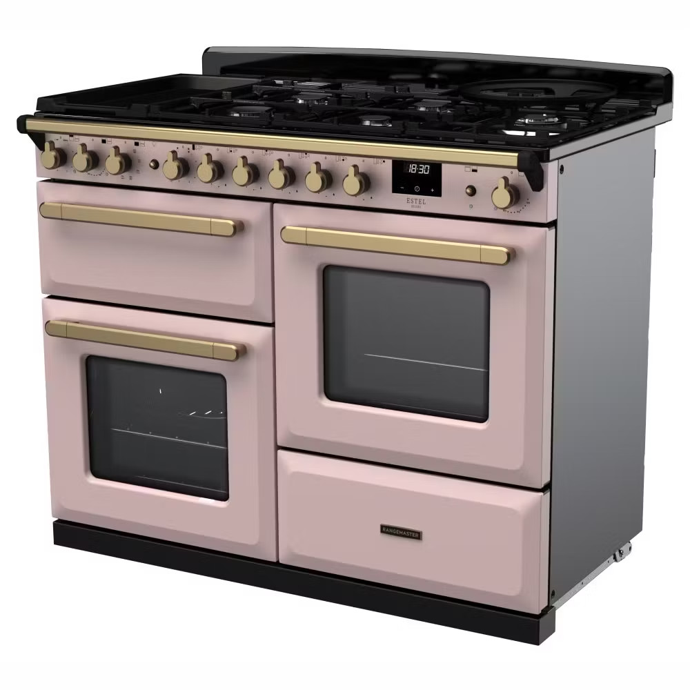 Rangemaster ESDLO110DFPPPK/AB1 Estel Deluxe OC 110cm Dual Fuel Range ...